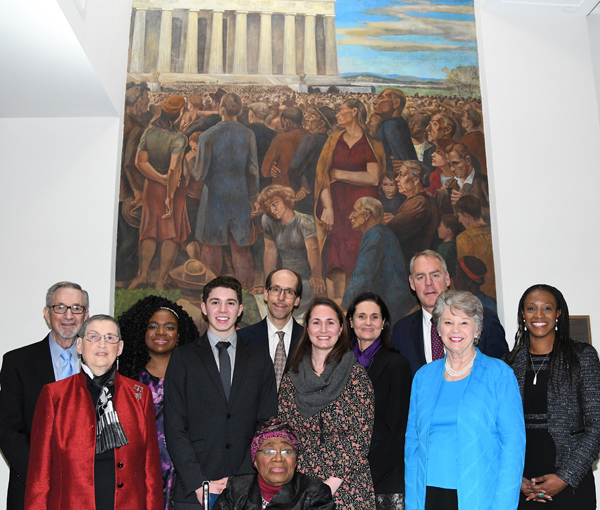 75th Anniversary of the Marian Anderson Mural in the Department of the ...