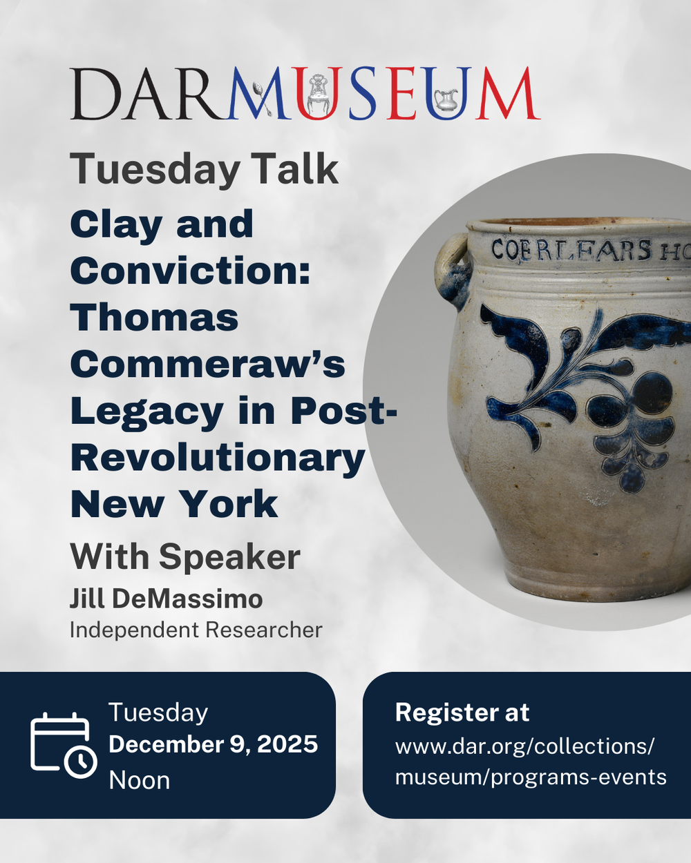DAR Museum - Tuesday Talk | Daughters of the American Revolution