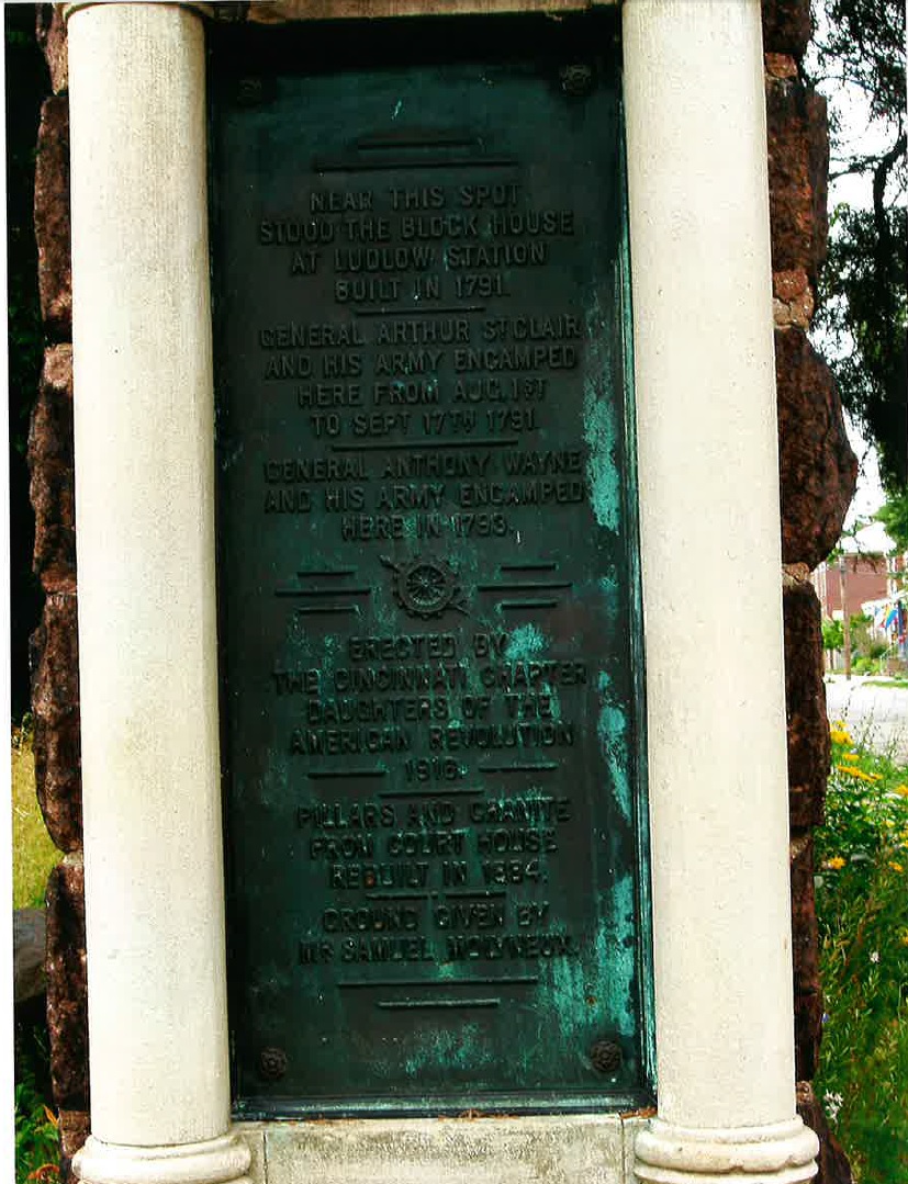 Israel Ludlow Blockhouse Site | Daughters of the American Revolution