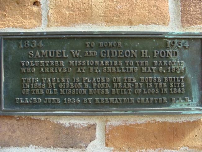Gideon Pond House | Daughters of the American Revolution